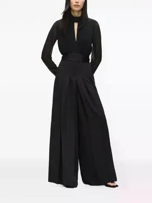 Karl Lagerfeld Pleated Jumpsuit