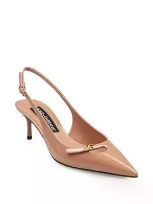 Dolce & Gabbana Patent Leather Slingback Pumps