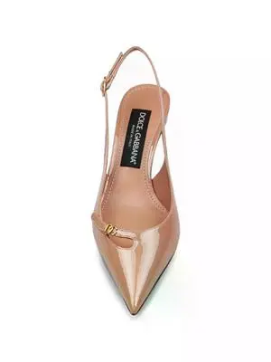 Dolce & Gabbana Patent Leather Slingback Pumps