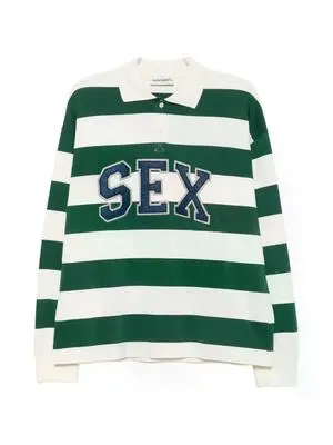 CARNE BOLLENTE Striped-pattern Polo Shirt