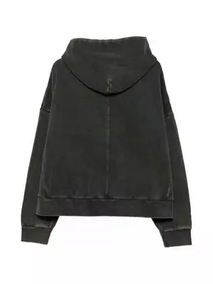 ENTIRE STUDIOS Washed Cotton-jersey Hoodie