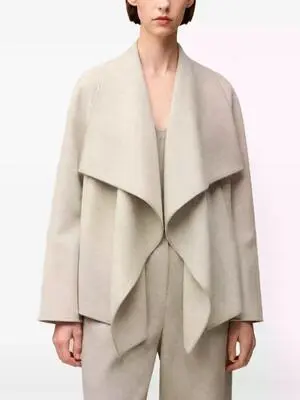 RETORI Retrore Shawl-collar Open-front Jacket