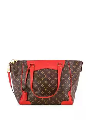 LOUIS VUITTON Estrela Nm Handbag Monogram Canvas With Leather Tote Bag - Brown