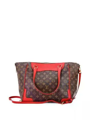 LOUIS VUITTON Estrela Nm Handbag Monogram Canvas With Leather Tote Bag - Brown