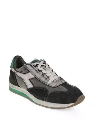 DIADORA Equipe Dirty Sw Evo Distressed-effect Panelled Sneakers