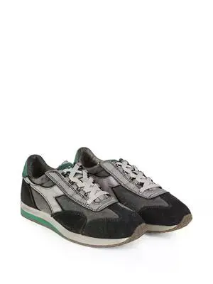 DIADORA Equipe Dirty Sw Evo Distressed-effect Panelled Sneakers