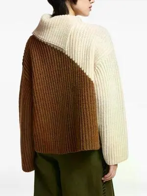 Essentiel Antwerp Kolorama Oversized-collar Sweater