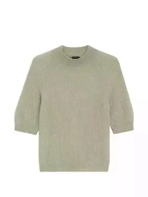BOSS Knitted Sweater In A Ribbed Alpaca Blend