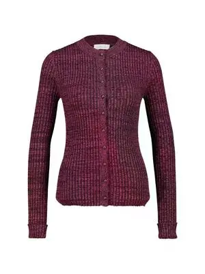 Rabanne Ribbed-knit Buttoned Cardigan