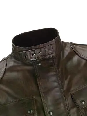 Belstaff Trialmaster Belted Leather Jacket
