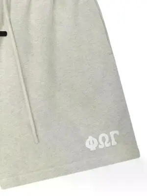 Fear Of God Logo Print Drawstring Shorts