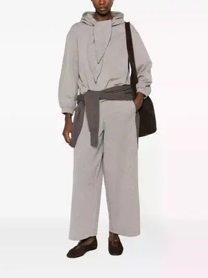 YERSE Wide-leg Jersey Trousers