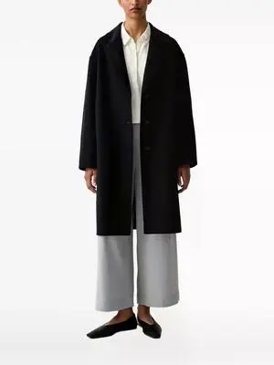 Marc O'polo Single-breasted Notched Lapel Coat