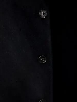 Marc O'polo Single-breasted Notched Lapel Coat