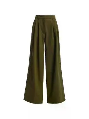 Essentiel Antwerp Korrupt Stud-embellished Pleated Trousers