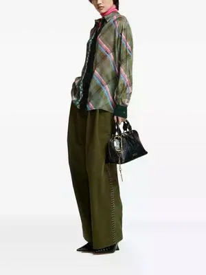 Essentiel Antwerp Korrupt Stud-embellished Pleated Trousers