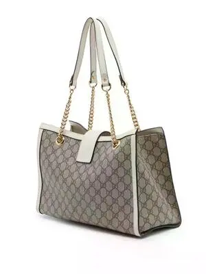 Gucci 2016-2026 Medium Gg Supreme Padlock Tote Bag