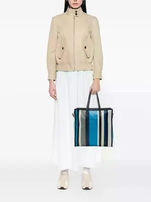 Balenciaga 2017 Lambskin Bazar Shopper M Satchel