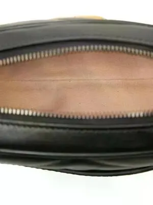 Gucci Gg Marmont Matelassé Belt Bag - Black
