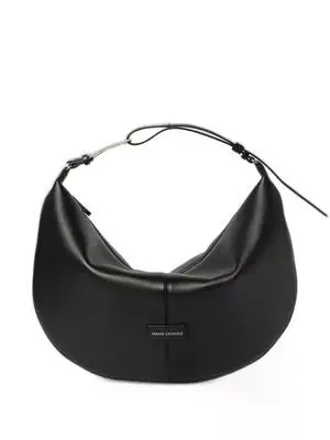 Armani Exchange Grained-effect Shoulder Bag