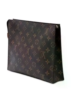 LOUIS VUITTON 2021 Monogram Toiletry Pouch 26 Clutch Bag