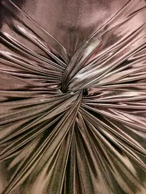Retrofete Anida Twist-detail Halterneck Maxi Dress - Pink