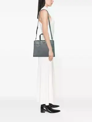 Prada 2013-2026 Saffiano Soft Triple Pocket Tote Satchel