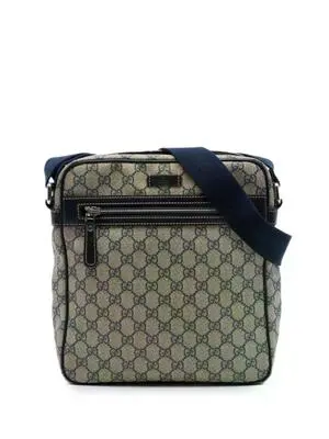 Gucci 2016-2026 Gg Supreme Crossbody Bag - Neutrals