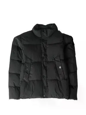 Stone Island 4100109 Crinkle Reps Ny Jacket - Black