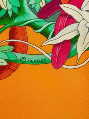 Hermès 2000-2010 Au Coeur De La Vie Silk Scarf 90 Scarves - Green