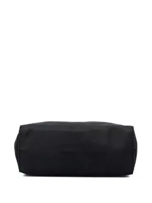Prada Tessuto Metal Handle Bag