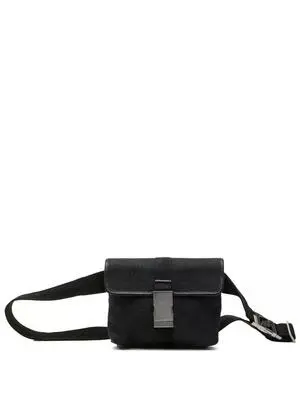 Gucci 2000-2015 Gg Canvas Belt Bag - Black