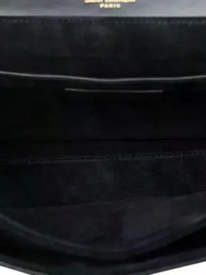Saint Laurent Medium Bellechasse Crossbody Bag - Black