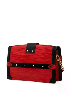 LOUIS VUITTON Epi Trunk Clutch Crossbody Bag