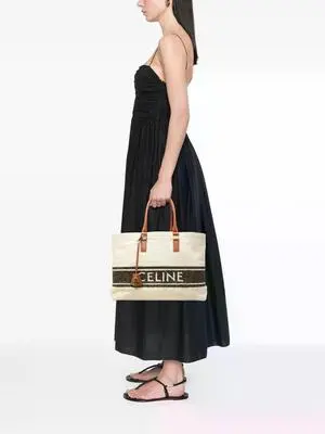 Celine 2020 Canvas Plein Soleil Horizontal Cabas Tote Bag