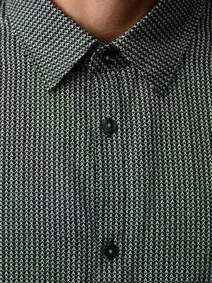 Armani Exchange Logo-print Long-sleeve Shirt