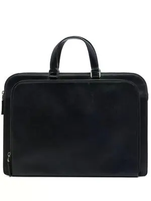 Prada Saffiano Leather Briefcase - Black