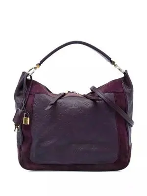 LOUIS VUITTON Monogram Empreinte Audacieuse Mm Satchel - Purple