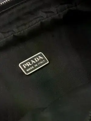 Prada 2000s Wool Clutch Bag