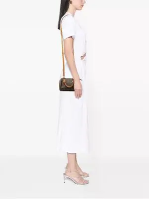 LOUIS VUITTON Nano Speedy Bandouliere Satchel