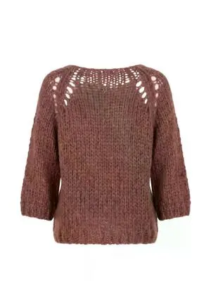 DONDUP Mohair Chunky-knit Sweater