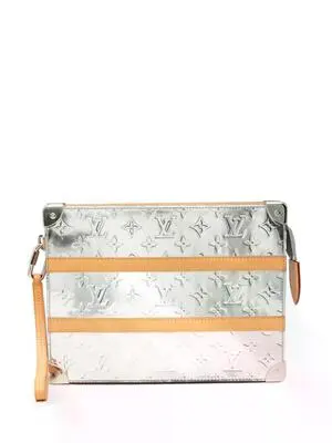 LOUIS VUITTON 2021-2026 Monogram Mirror Trunk Pouch Clutch Bag