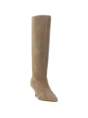 Fabiana Filippi Suede Knee-high Boots - Brown
