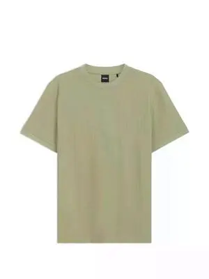 BOSS Textured Short-sleeve T-shirt