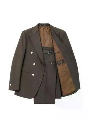 FRANZESE COLLECTION Pinstriped Double-breasted Suit