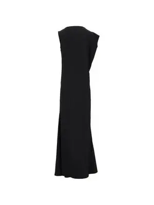 Jacquemus Draped Asymmetric Sleeveless Dress