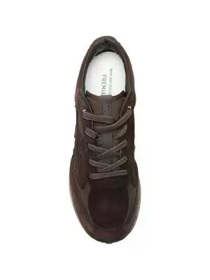Premiata Moerun Panelled Lace-up Sneakers