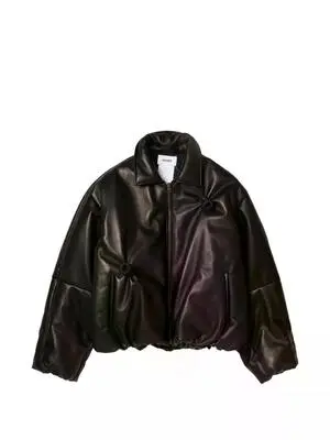 DOUBLET Inflated Balloon Leather Jacket