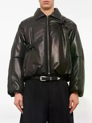 DOUBLET Inflated Balloon Leather Jacket