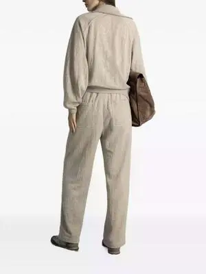 Brunello Cucinelli Lace-knit Track Pants